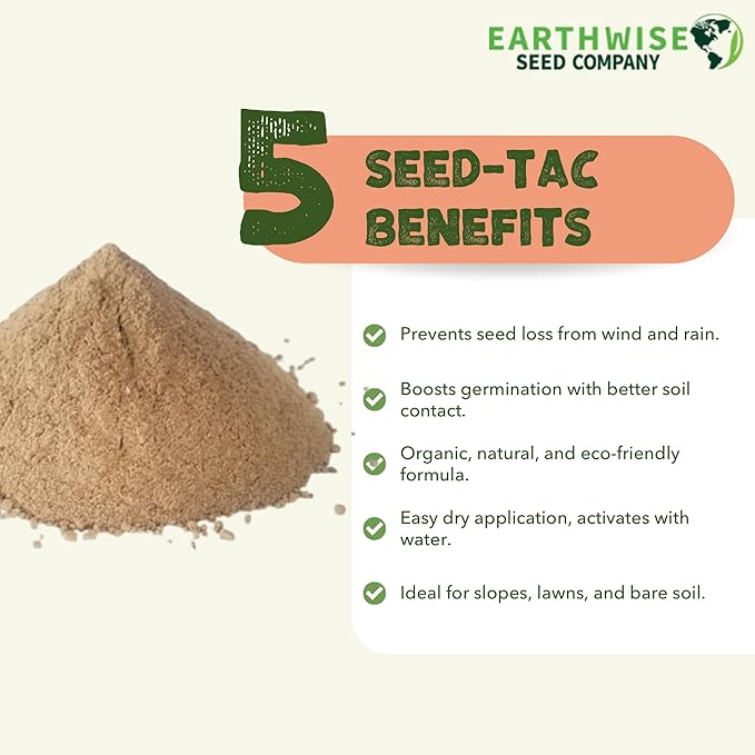 Seed-Tac™: Premium Organic Tackifier - Helps New Seed Succeed ...