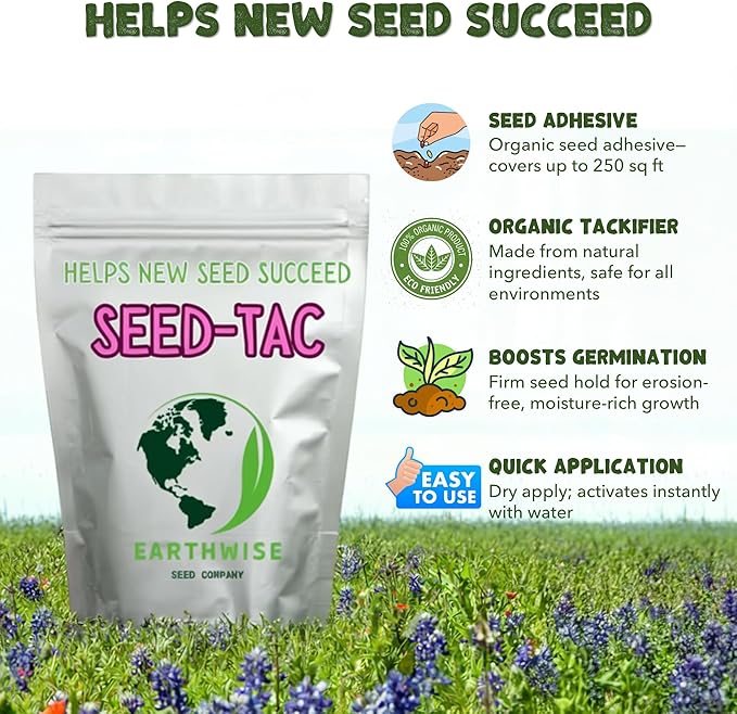 Seed-Tac™: Premium Organic Tackifier - Helps New Seed Succeed ...